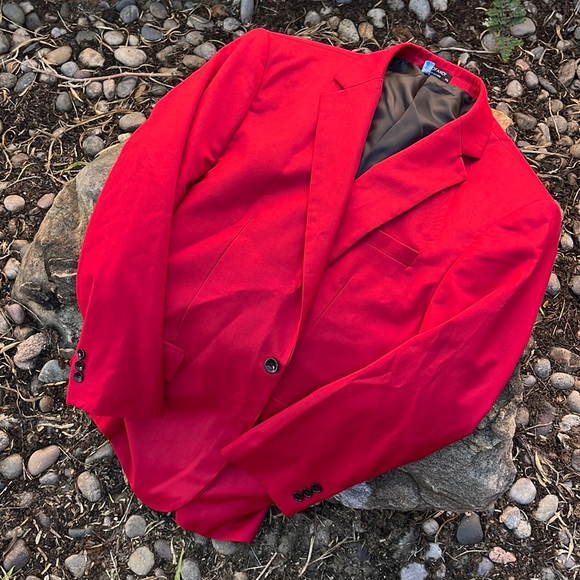 Coofandy | Suits & Blazers | Mens Red Sport Coat | Poshmark